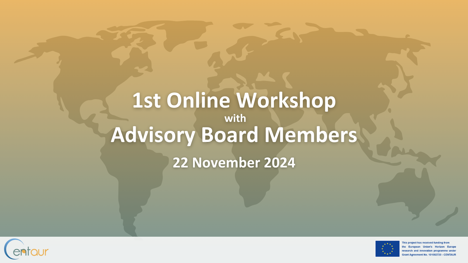 CENTAUR Workshop with Advisory Board Members - CENTAUR